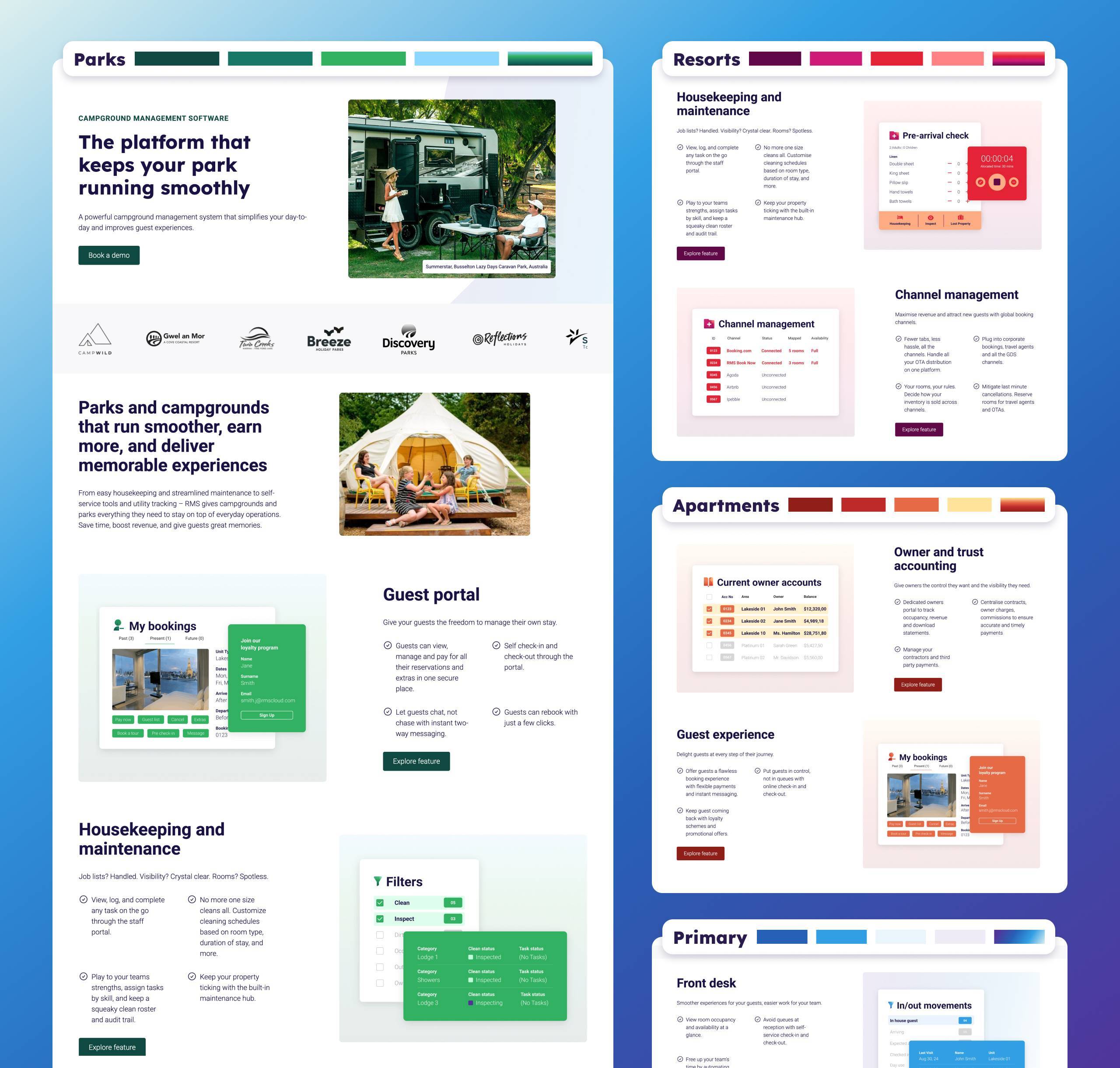 RMS Brand and Website | Blend